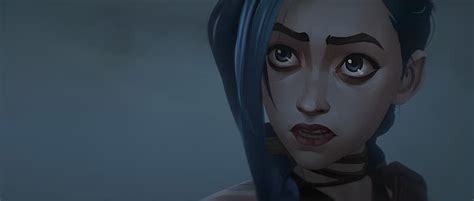 Jinx League Of Legends League Of Legends Arcane ซีรีส์ทีวี Netflix