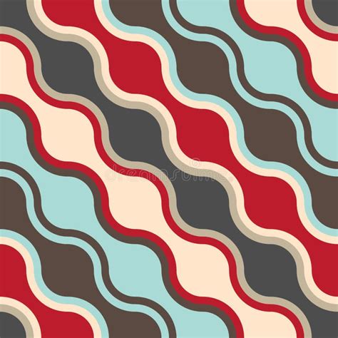 Seamless Water Wave Pattern Stock Vector Illustration Of Decoration Pattern 98744077