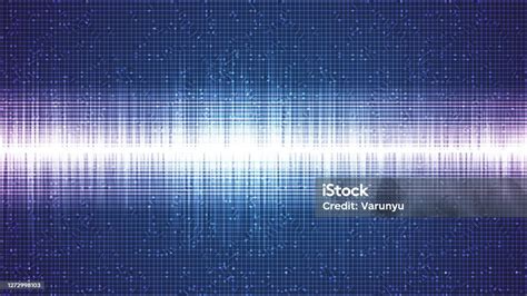 속도 음파 배경 기술 및 지진 파도 다이어그램 개념 음악 스튜디오 및 과학 디자인 벡터 일러스트레이션 곡선에 대한 스톡 벡터 아트 및 기타 이미지 Istock