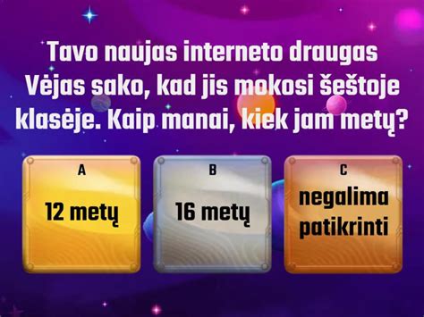 Saugus Internetas Viktorina