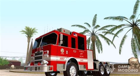 Pierce Arrow Xt Lafd Tiller Ladder Truck 10 For Gta San Andreas