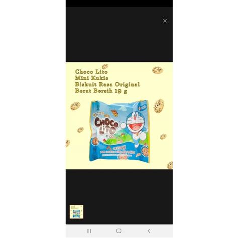 Choco Lito Mini Cookies With Chocochips 150 G 10 Bks 15 G Edisi Doraemon Lazada Indonesia