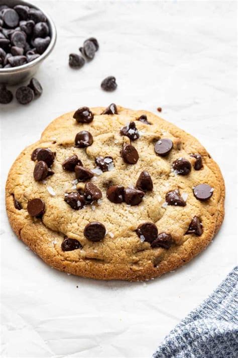 One Chocolate Chip Cookie Recipe Single Serving Cookie