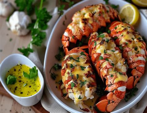 Lemon Garlic Lobster Tails A Gourmet Delight Eats Recipes