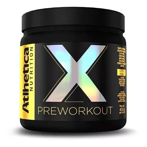 Suplemento En Polvo Atlhetica Nutrition ATLHETICA X Pre Entrenamiento