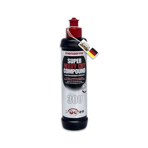 Menzerna 300 Super Heavy Cut Composto Polidor Corte - 250ml