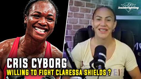 Cris Cyborg Willing To Fight Claressa Shields In MMA If Money S Right
