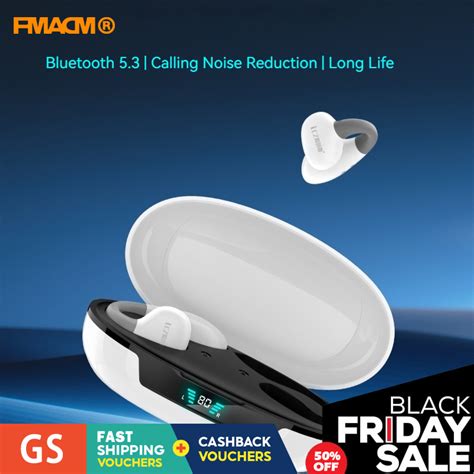 Best Price For Fmacm Ows 02 Wireless Headset Tws Bluetooth 53 Ear Clip