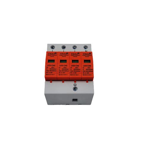 Lkx C40 Surge Protective Device Spd 1p2p3p4p อุปกรณ์ป้องกันไฟ