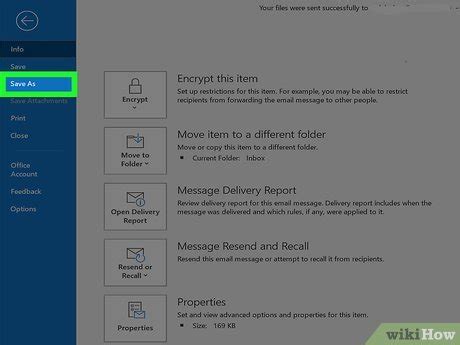 Ways To Download Emails From Microsoft Outlook WikiHow