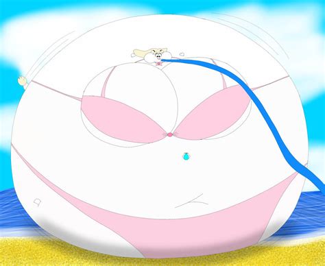 Bikini Almira Massive Beach Ball Inflation By Rebow19 64 On Deviantart