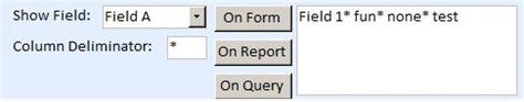 Microsoft Access Custom Rows To Single Row System