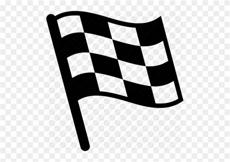 Checkered Flag Icon Clipart Auto Racing Racing Flags Finish Flag Icon
