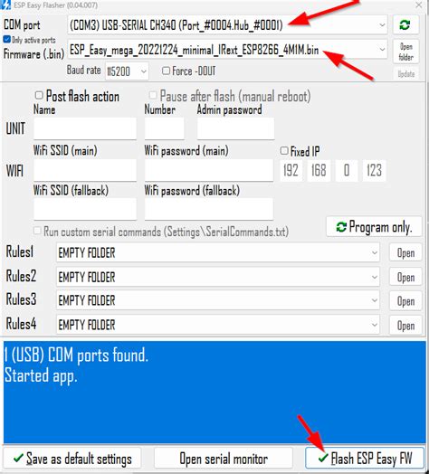 Comment Flasher Un ESP8266 Sous Windows 11