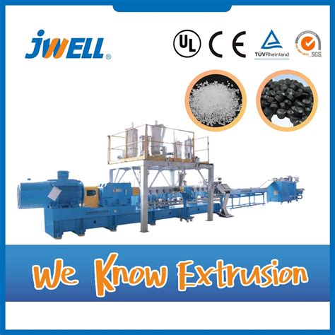 Jwell Twin Screw Compounding Engineering Plastics Pelletizing Extrusion Compounding Engineering