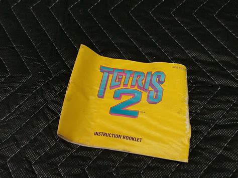 Tetris 2 Nes Manual Only Instruction Booklet Nintendo 1993 No Game