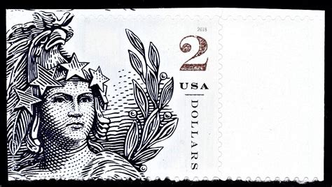 Us 5296 Mnh Vf 2 Statue Of Freedom Blue United States General Issue