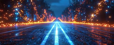 Premium Photo Dynamic Simulations Of Data Packet Wallpaper