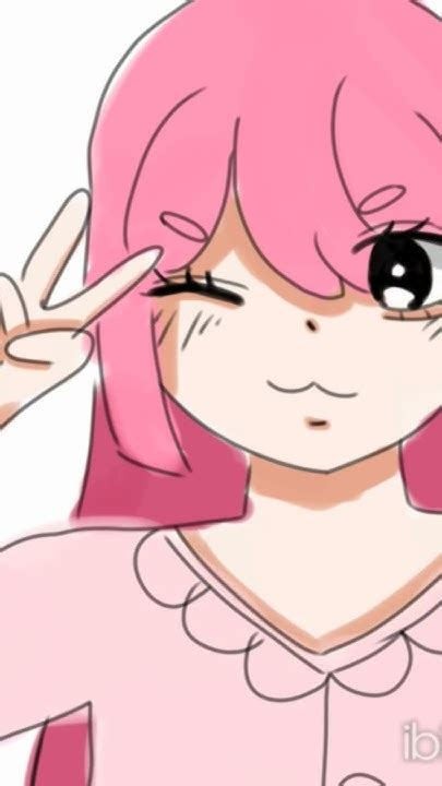 손그림으로 그린 자캐 이비스로 따라 그리기 Youtube