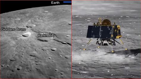 ISRO Shares Striking Moon Pictures From Chandrayaan 3 S Vikram Lander