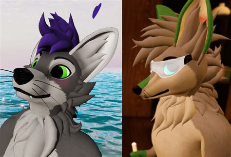 Model Vrchat Furry Avatar Vtuber 3d Art Unity Model Fursona Nsfw