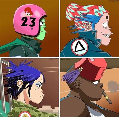 Pin de 𝓕𝓻𝓮𝔂 en GoRilLaZ Imagenes de gorillaz Arte de gorillaz Gorillaz