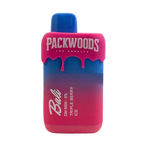 Bali X Packwoods 5 Disposable Vape Device 6500 Puffs 1pc The