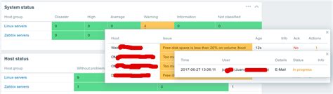 Changed An Action In Zabbix Notifications Still Get Sent To Old E Mail