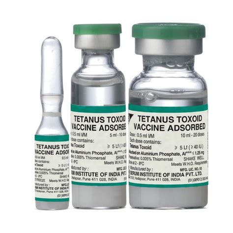 Tetanus Toxoid Vaccine Adsorbed At ₹ 500 Piece Anti Cancer Medicine