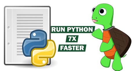 Are Your Python Programs Running Slow Heres How You Can Make Them 7x Faster Hackernoon