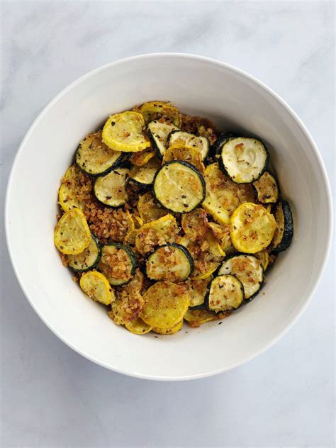 Crispy Baked Zucchini And Squash The Urben Life