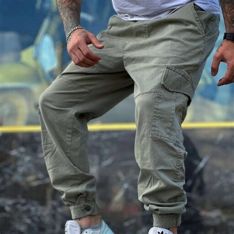 خرید و قیمت شلوار شیش جیب ، دمپا دکمه خور، سبز یشمی از غرفه پوشاک و