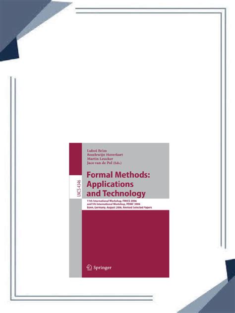 formal methods applications and technology 11th international workshop