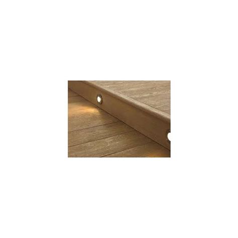 Millboard Bullnose Flexible Edging 50x2400x33mm Coppered Oak Mebf50c
