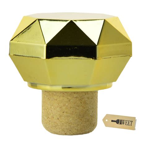 Diamond Shape Bottle Cap Golden Plastic Bottle Cap Diamond Cap And Diamond Bottle Cap