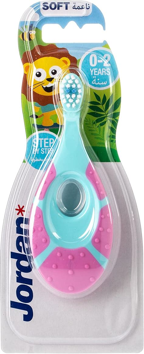 Jordan Jordan Cepillo Dental Niños 0 2 Años Suave 1 Piezas Colores