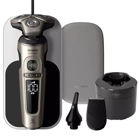 Shaver S9000 Prestige 습식 및 건식 전기 면도기, Series 9000 SP9883/36 | Philips