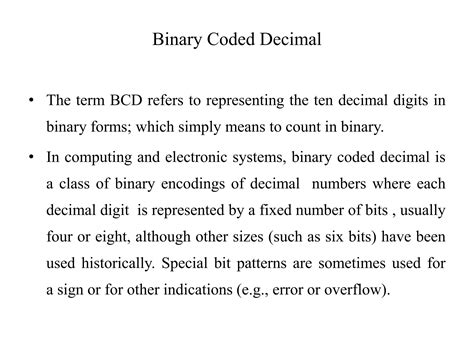 Bcd To Excess 3 Code Converter Pptx Programming Languages Computing
