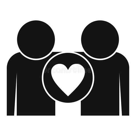 Business Partner Icon Simple Vector Help Job Offer Stock Vector