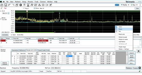 Spectrum Analyzer Software For Rf And Vector Signals Tektronix