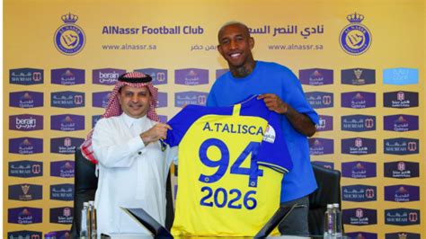شرط كارثي في عقد تاليسكا مع النصر بعد التجديد