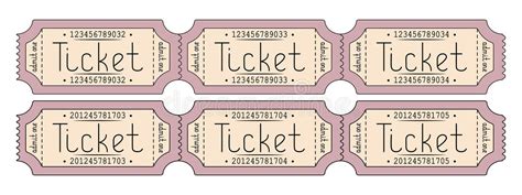 Tickets Lettering Stock Illustrations 317 Tickets Lettering Stock