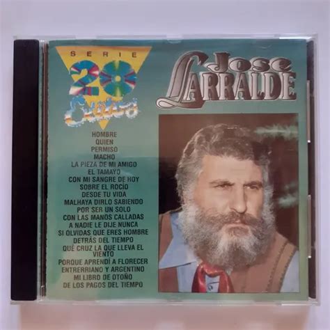 Cd Original Jose Larralde Serie 20 Exitos Mercadolibre