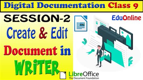 Creating And Editing A Document In Writer 9 It Unit 3b Digital