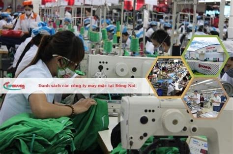 Danh sách các công ty may mặc tại Đồng Nai TopBrands vn