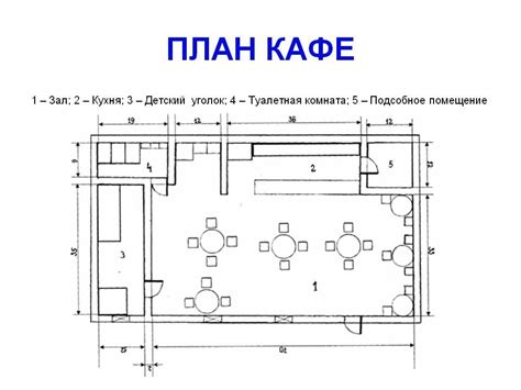 Планировка кафе ресторана на 20 50 100 мест требования к чертежу