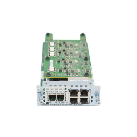 Cisco Nim Fxs Fxo Port Fxs Fxs E Did Port Fxo Network Interface Module Dedicated Networks