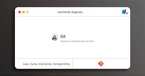 Git Leonardo Augusto Git Dio