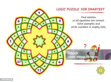 math logic puzzle game for smartest find solution so all equations are