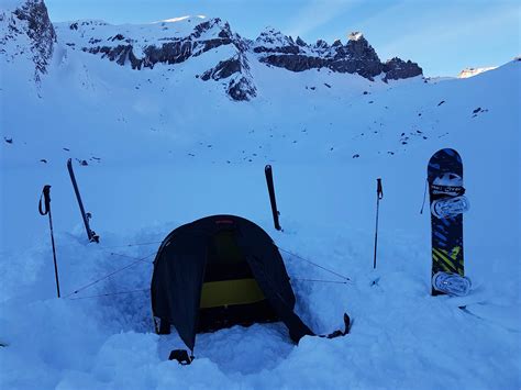 Overnight Ski Touring In The Swiss Alps Rcamping